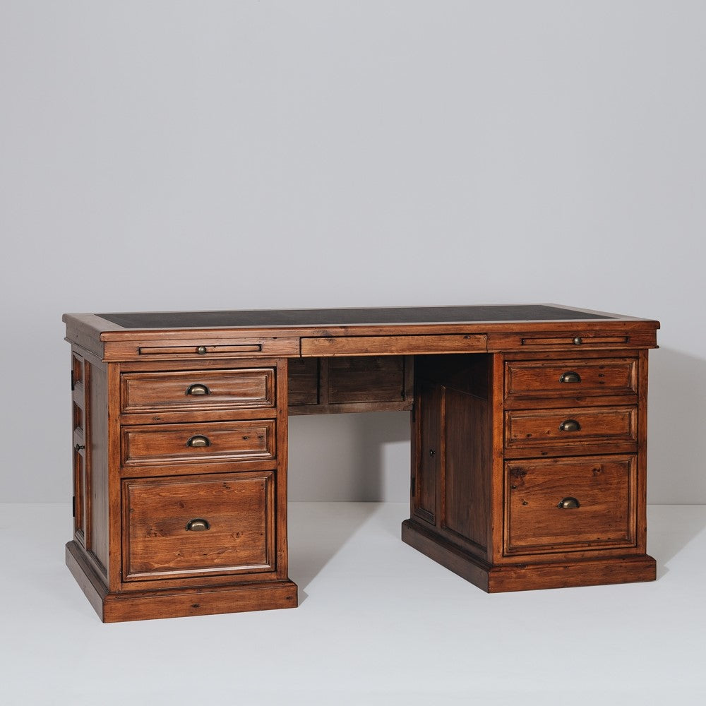Irish Coast Office 6 Drawer Desk | SuperPrice Furniture