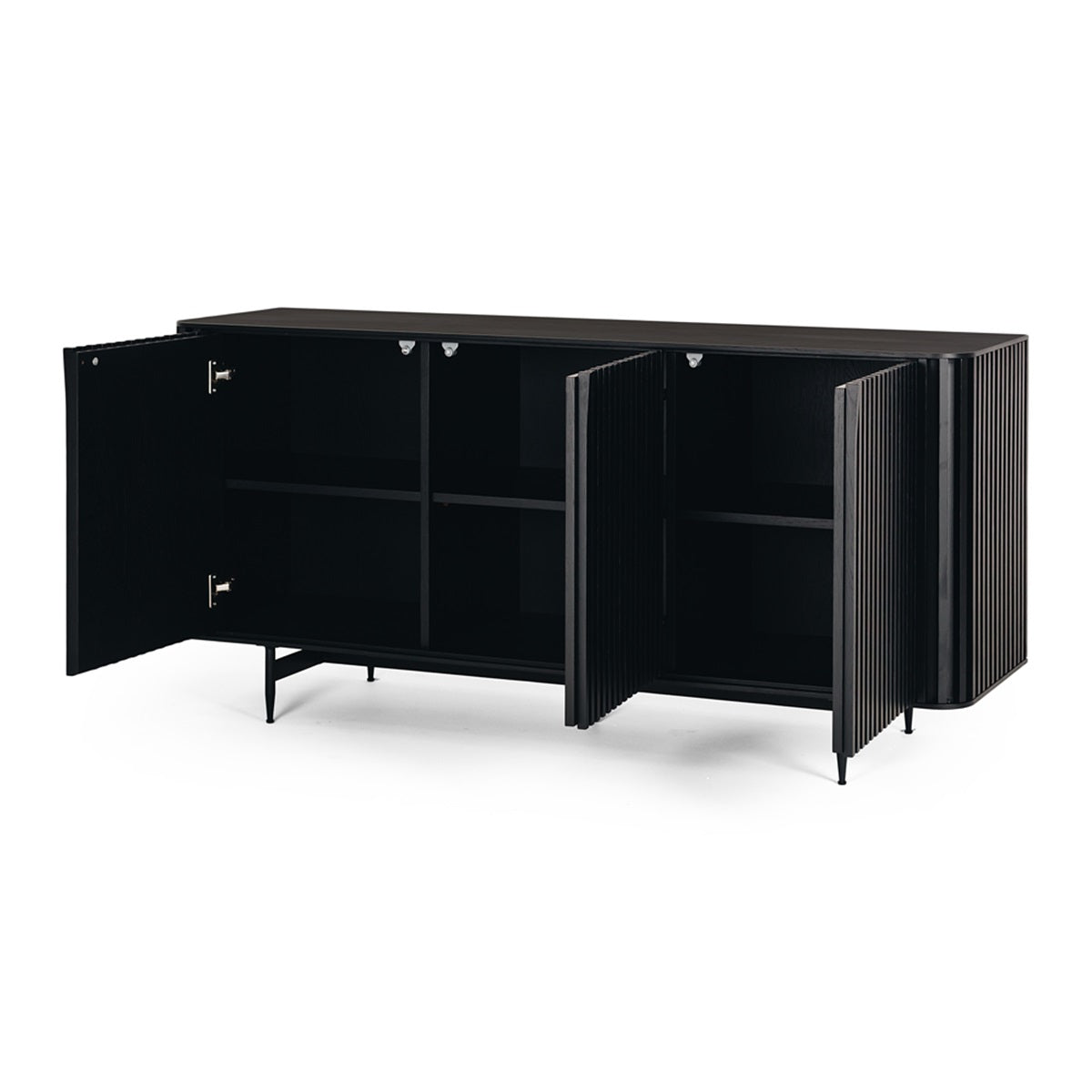 Linea Sideboard (All Black) | SuperPrice Furniture
