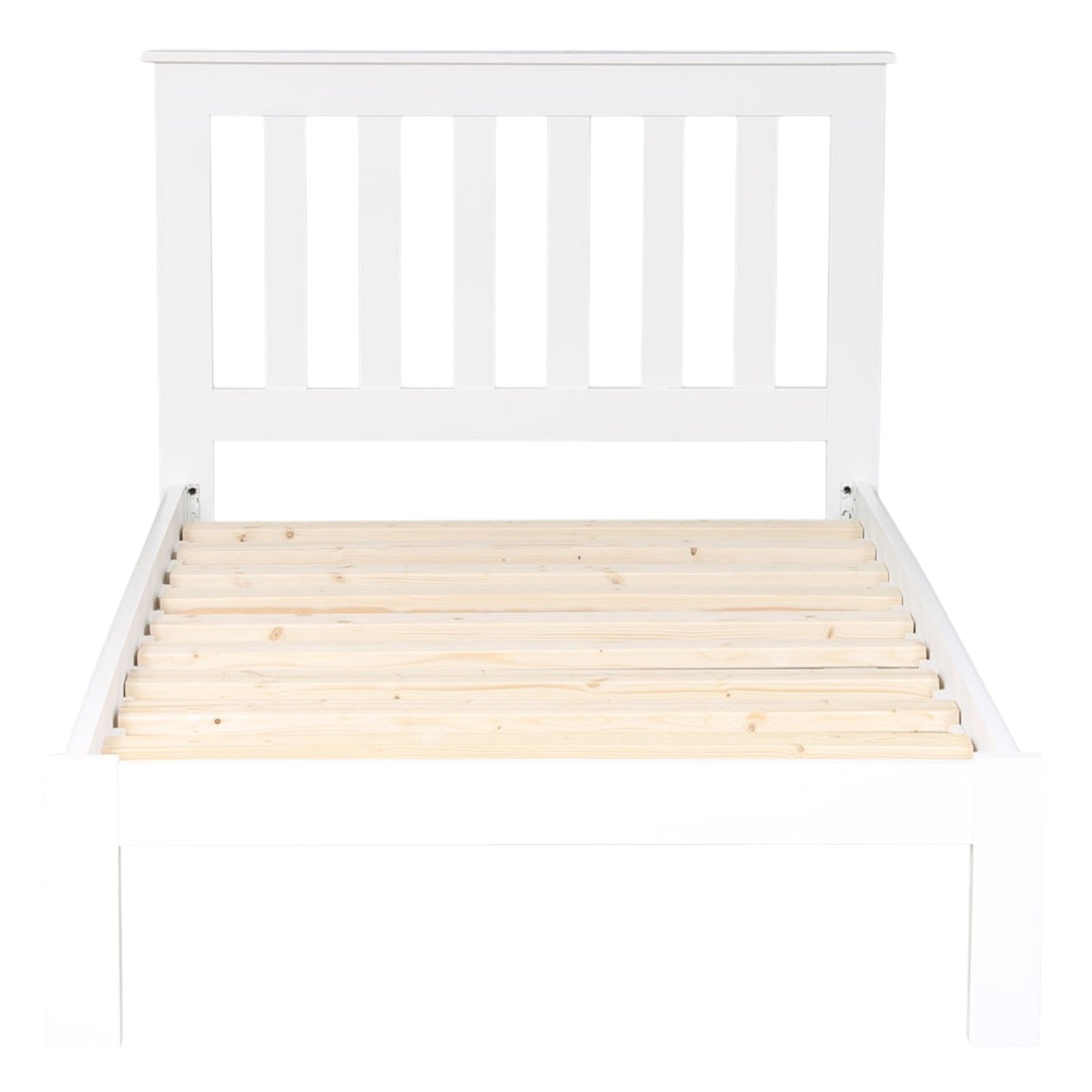 Nero Single Bed White | SuperPrice Furniture