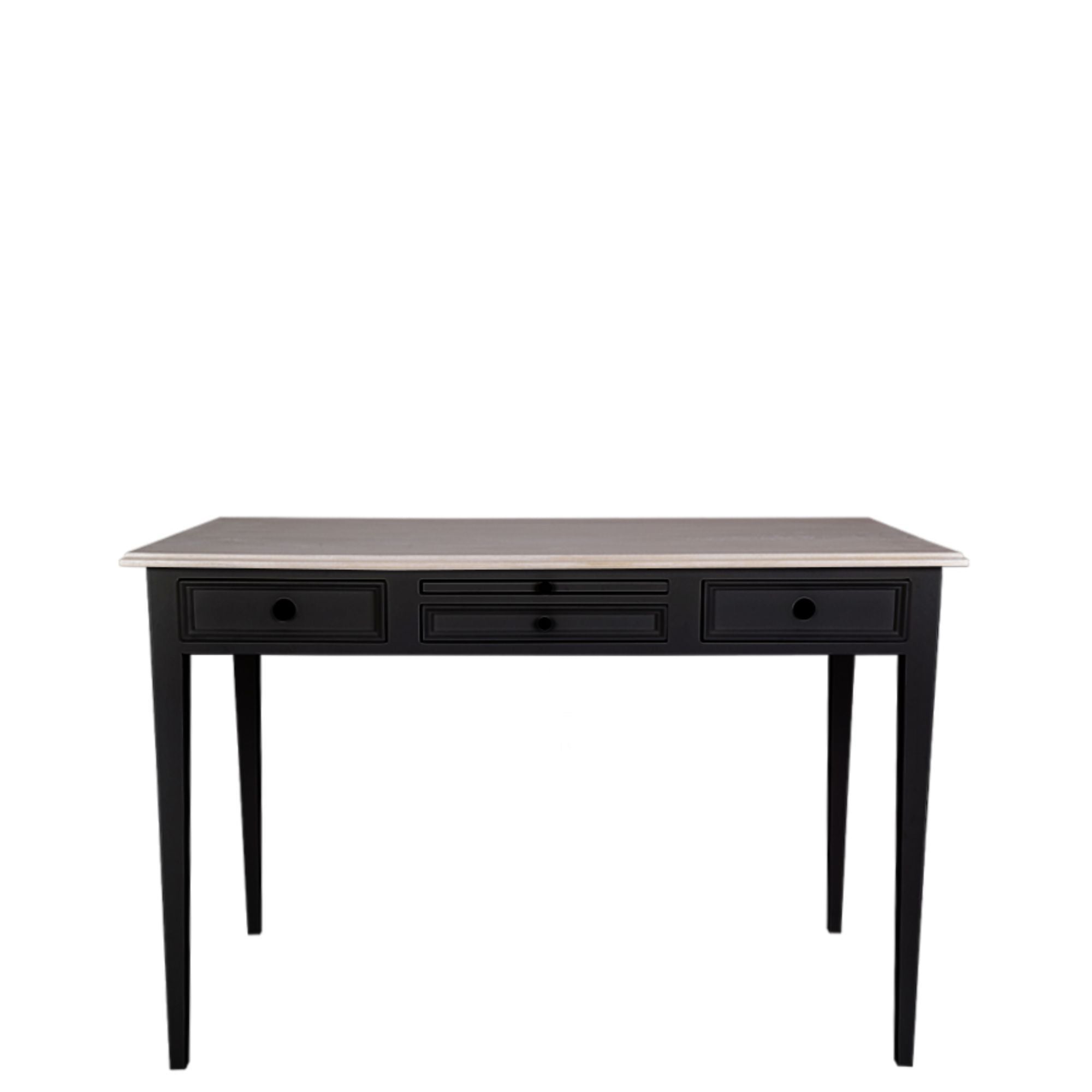 Long Island Desk Black Light Top | SuperPrice Furniture