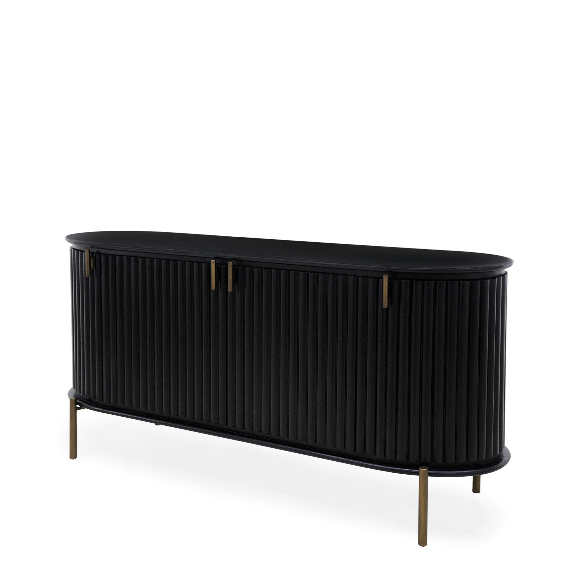 Regency Buffet Curved Black | SuperPrice Furniture