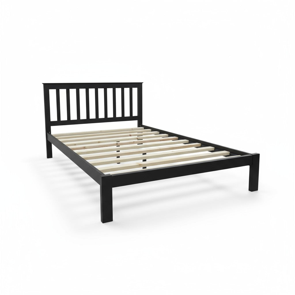 Nero King Single Bed Black | SuperPrice Furniture