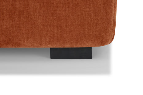Harmony Ottoman - Rust | SuperPrice Furniture